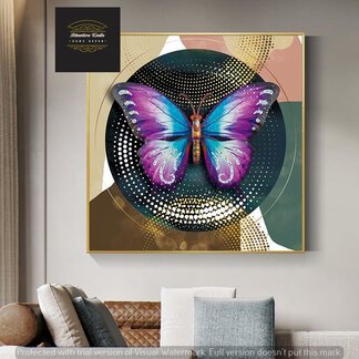 Set of Three Modern Wall Art Clock Combination Dinning Area Decor ...