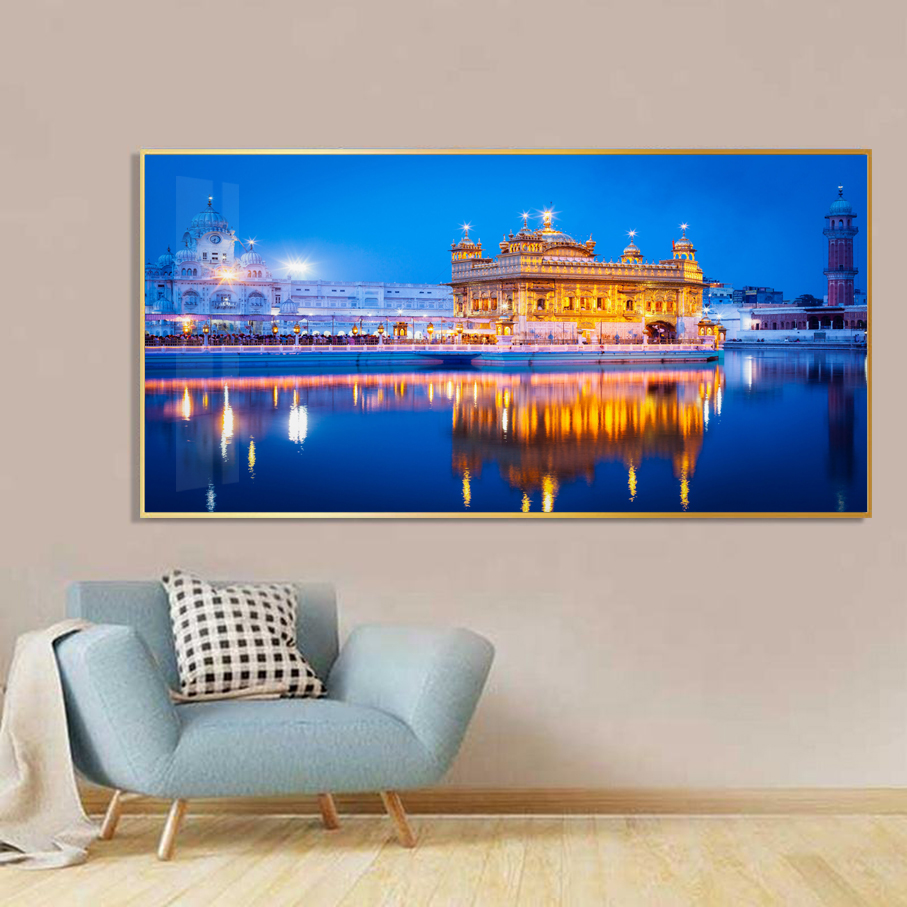 Wall Art Of Golden Temple at Paul Caison blog