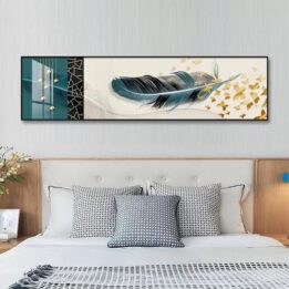 Crystal Porcelain 5D Wall Art Feathers and Butterflies - Adventure ...