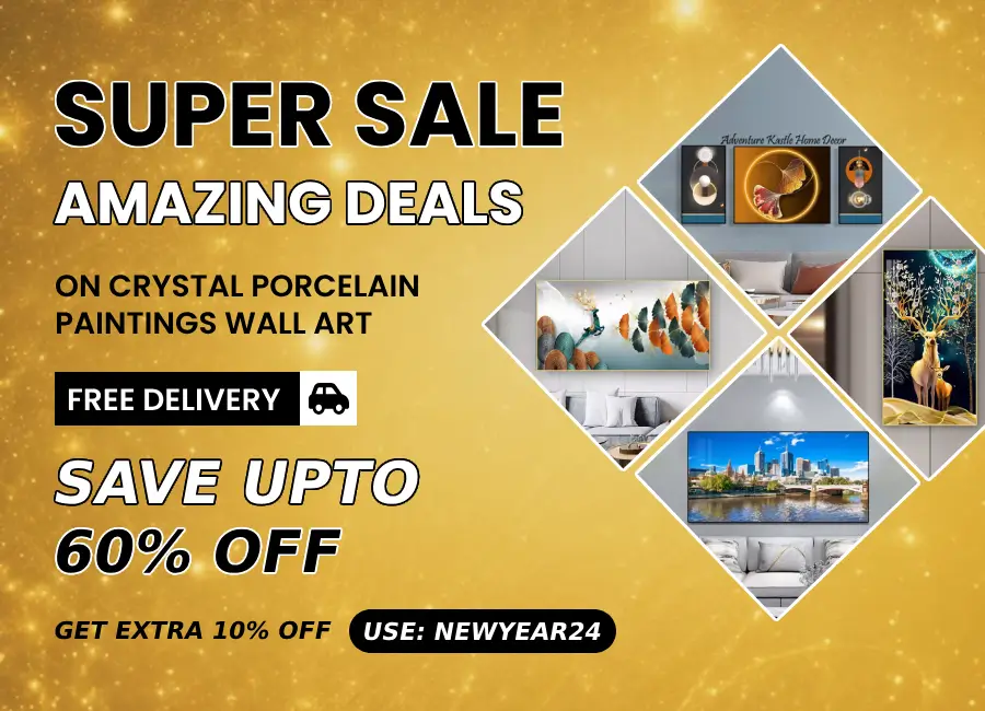 Crystal Porcelain Wall Art with Diamonds Archives - Adventure Kastle ...