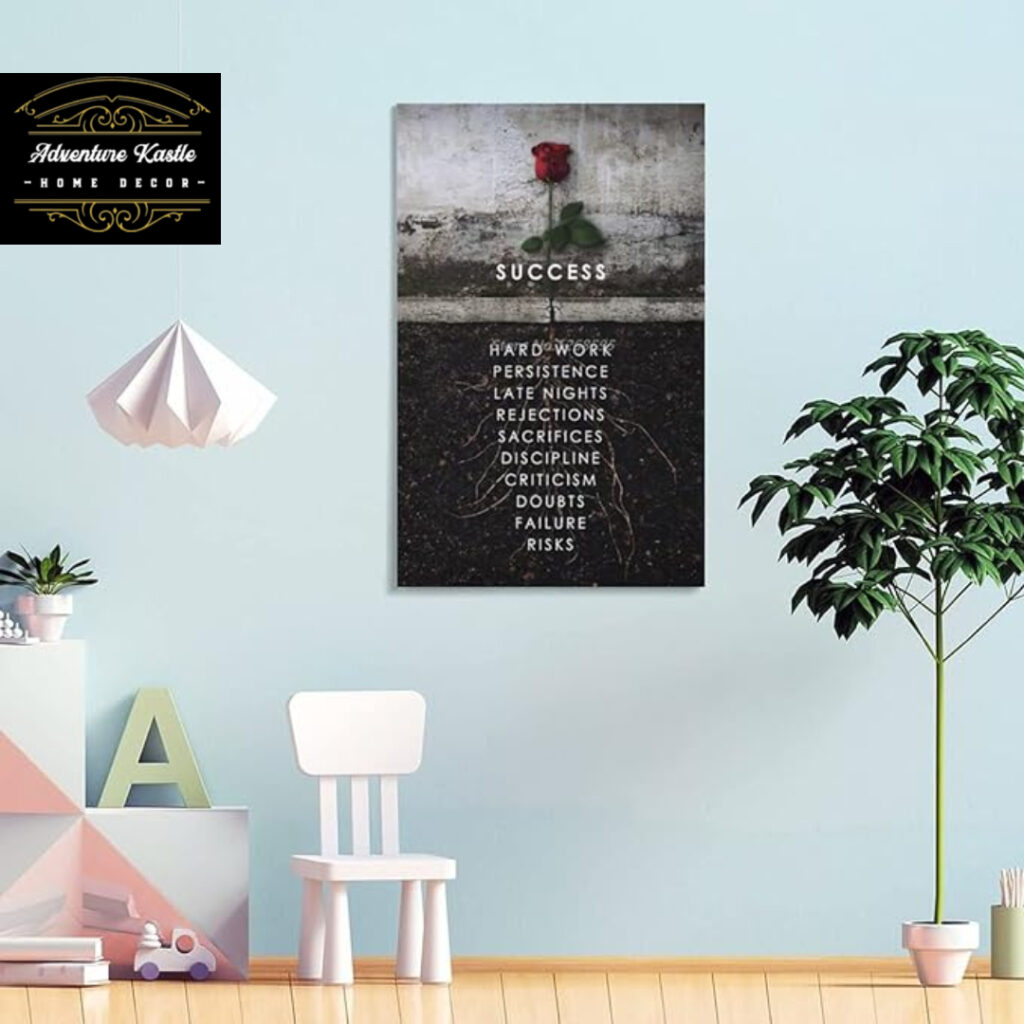 Rose Iceberg of Success Abstract Crystal Porcelain 3D Wall Art ...